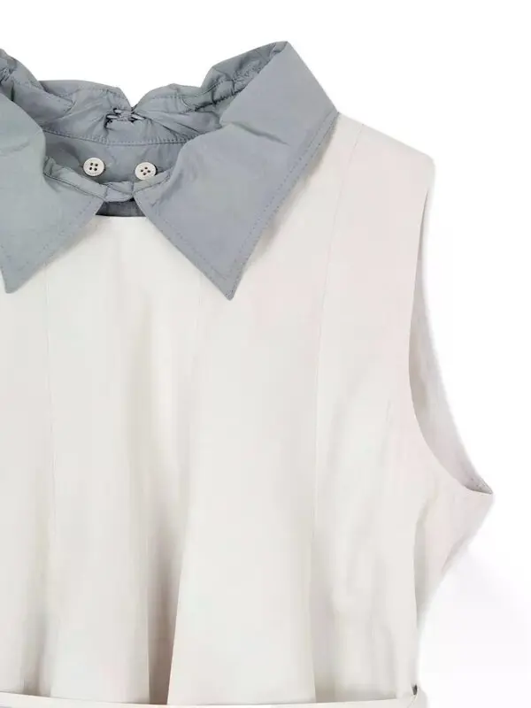 STUDIO TOMBOY Collared Belted Top