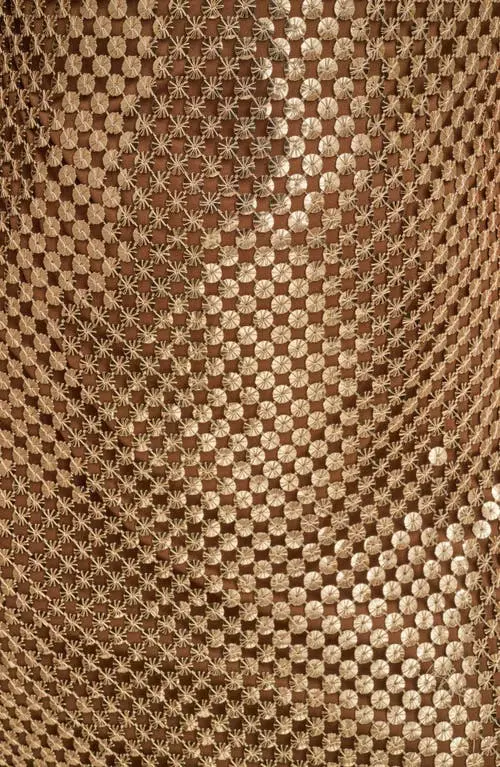 Donna Karan New York Sleeveless Sequin Gown