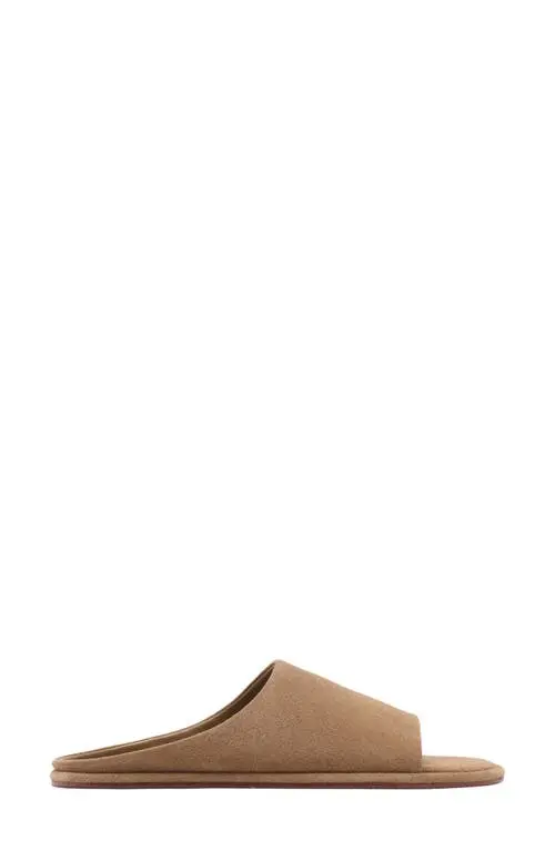 Mango Suede Slide Sandal