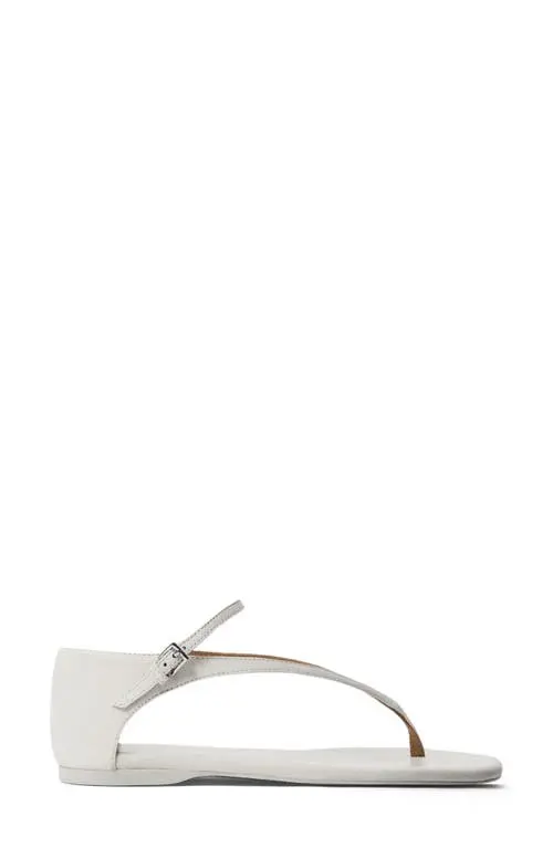 Mango Leather Strap Sandal
