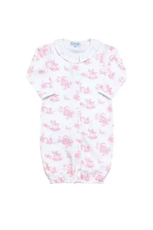 NELLAPIMA Toile Baby Converter Gown - Pink