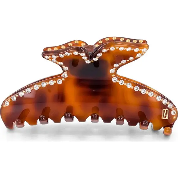 Alexandre De Paris Dore Hair Clip - Tortoiseshell