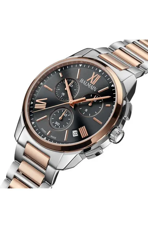 BALMAIN WATCHES Madrigal Chronograph Bracelet Watch