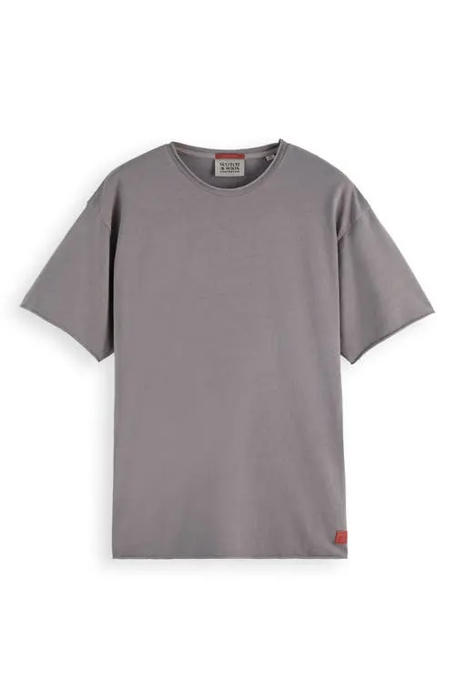 Scotch & Soda Raw Edge Cotton T-shirt
