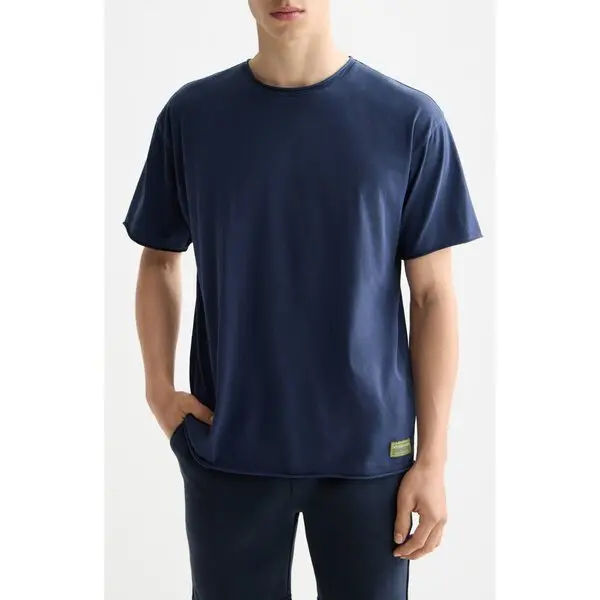 Scotch & Soda Raw Edge Cotton T-shirt