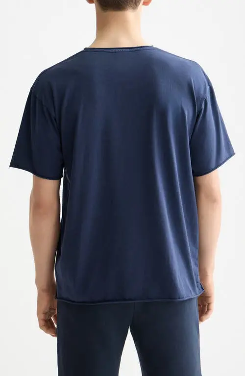 Scotch & Soda Raw Edge Cotton T-shirt