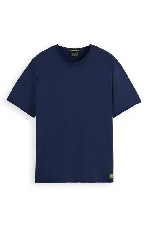 Scotch & Soda Raw Edge Cotton T-shirt