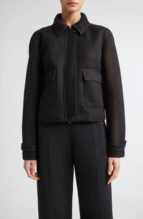 Max Mara Strenna Technical Mesh Jacket