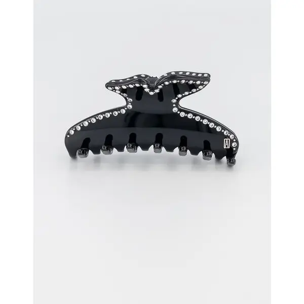 Alexandre De Paris Dore Hair Clip - Black