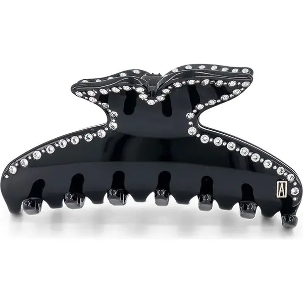 Alexandre De Paris Dore Hair Clip - Black