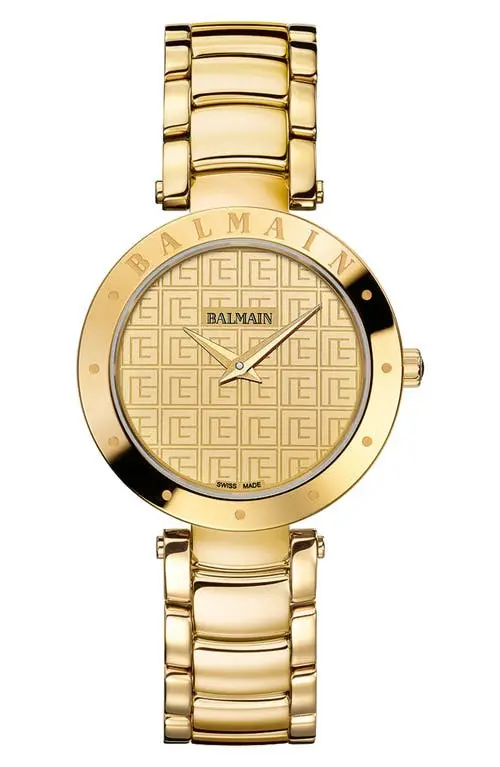 Balmain Bijou Bracelet Watch - Yellow Gold Pvd Coating