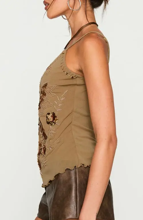 Princess Polly Sequin-studded Camisole