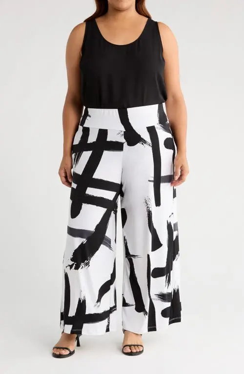 Vikki Vi Wide-leg Stretch Pants - Zen