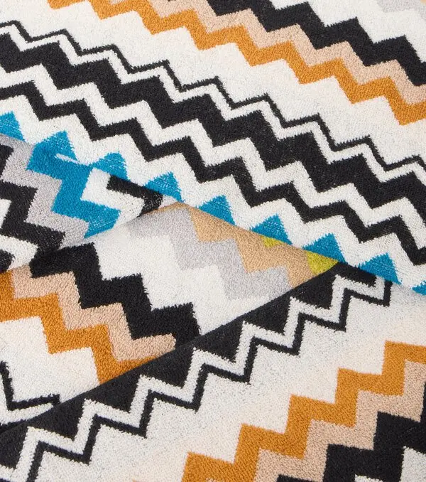 Missoni Best Set Of 5 Zigzag Cotton Terry Towels - Multicoloured