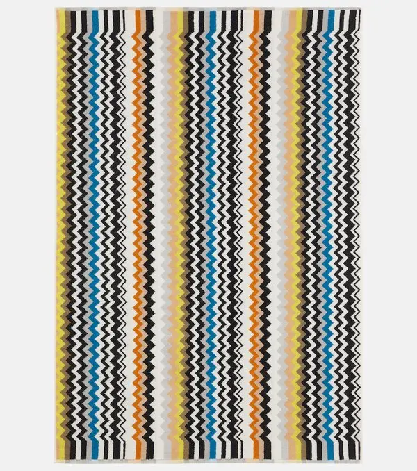 Missoni Best Set Of 5 Zigzag Cotton Terry Towels - Multicoloured