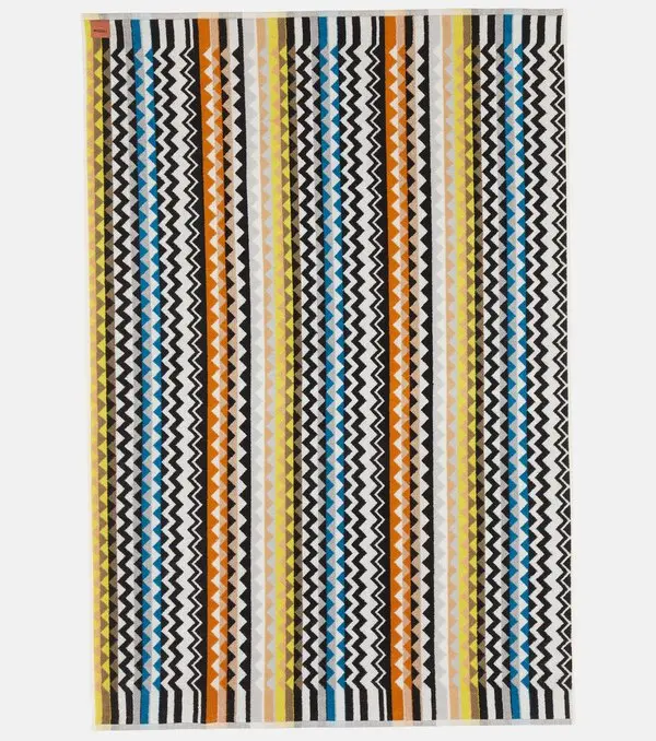 Missoni Best Set Of 5 Zigzag Cotton Terry Towels - Multicoloured