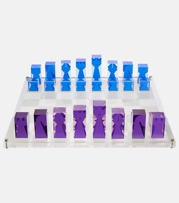 Jonathan Adler Acrylic Chess Set