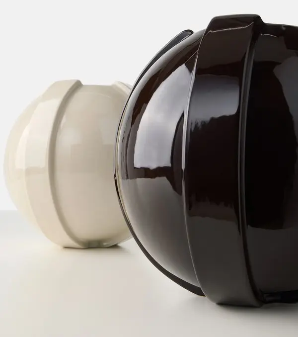 LOUISE ROE Vinci 01 Ceramic Vase - Brown
