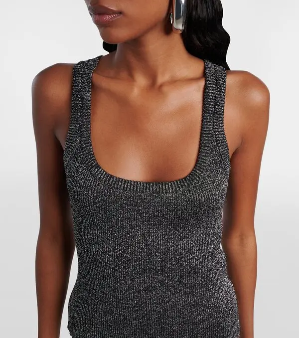 Missoni Lamé Tank Top - Silver