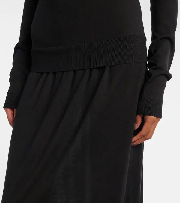TOTEME Silk-blend Maxi Dress
