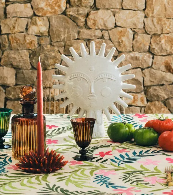 Jonathan Adler Utopia Sun Stoneware Decorative Object