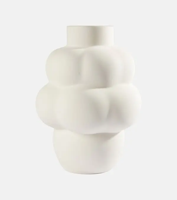 LOUISE ROE Balloon 04 Ceramic Vase - White