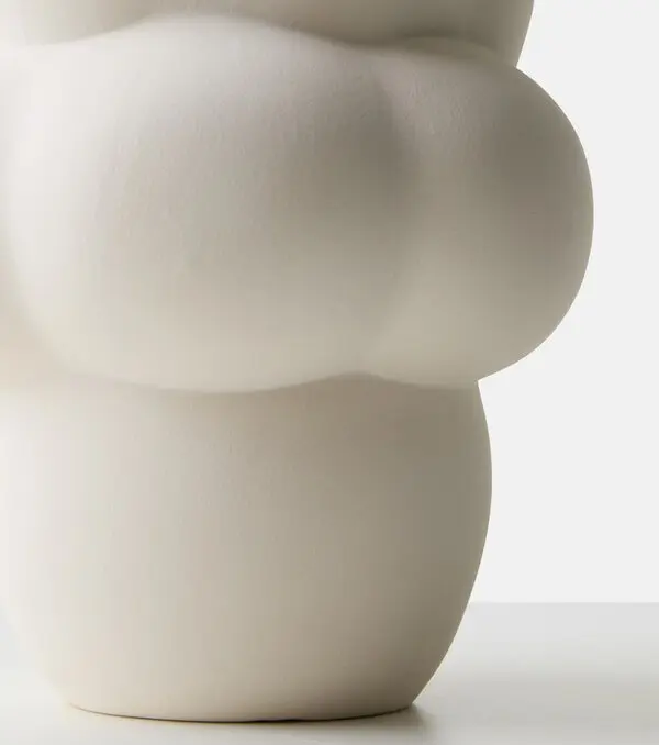 LOUISE ROE Balloon 04 Ceramic Vase - White