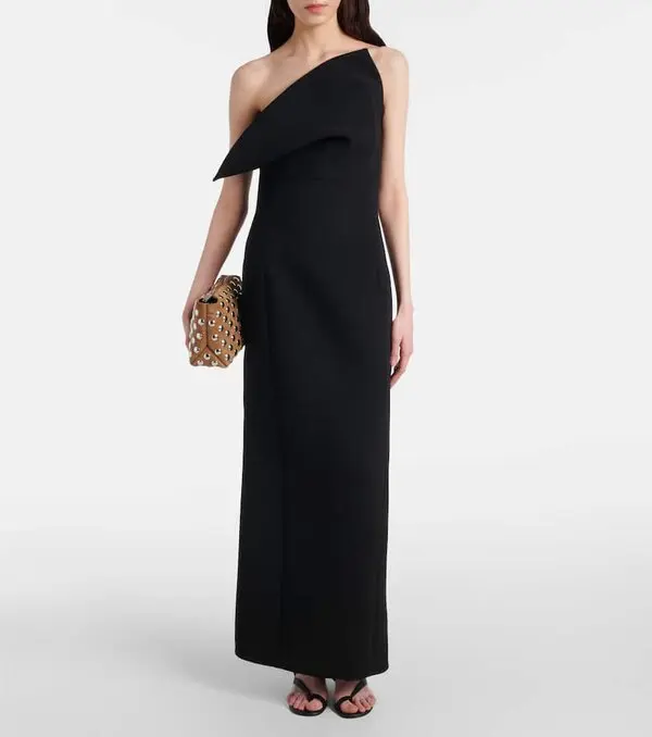 Khaite Catto Crêpe Maxi Dress