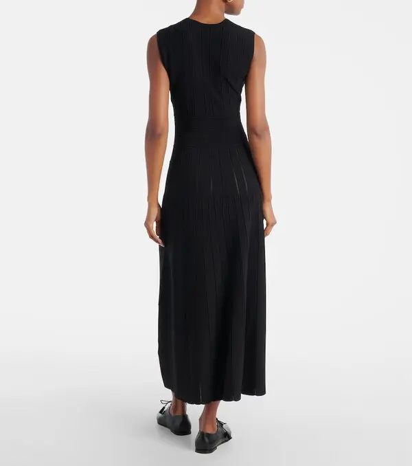 Max Mara Tallone Knitted Maxi Dress