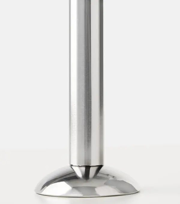 LOUISE ROE Champagne Low Stainless Steel Candle Holder
