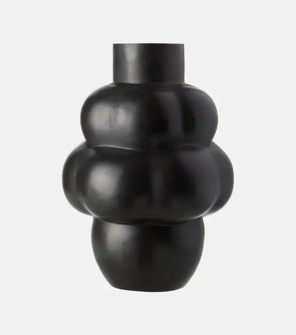 LOUISE ROE Balloon Object 001 Steel Vase - Black