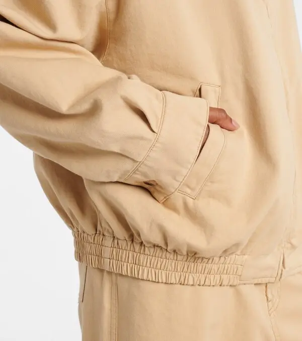 Miu Miu Logo Denim Blouson