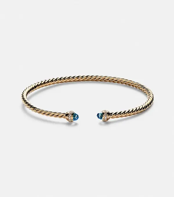 David Yurman Cablespira® Flex Cuff Bracelet - Gold