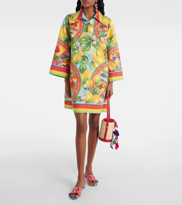 Dolce & Gabbana Oversized Printed Shirt