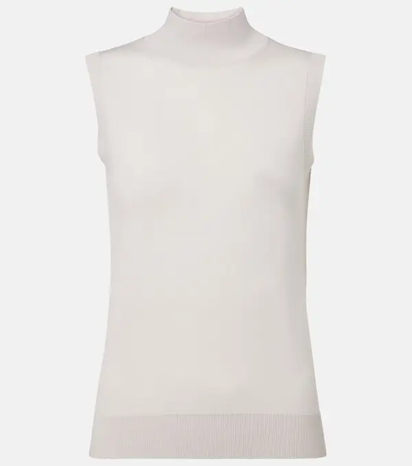 Max Mara Slalom Virgin Wool Sweater - White
