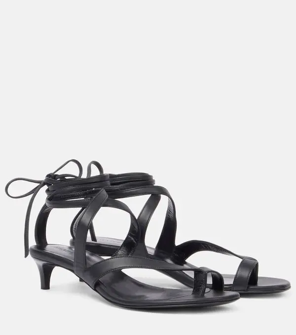 Khaite Aimee 35 Leather Sandals