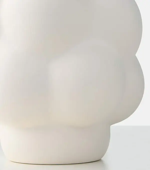 LOUISE ROE Balloon 09 Ceramic Plant Pot - White