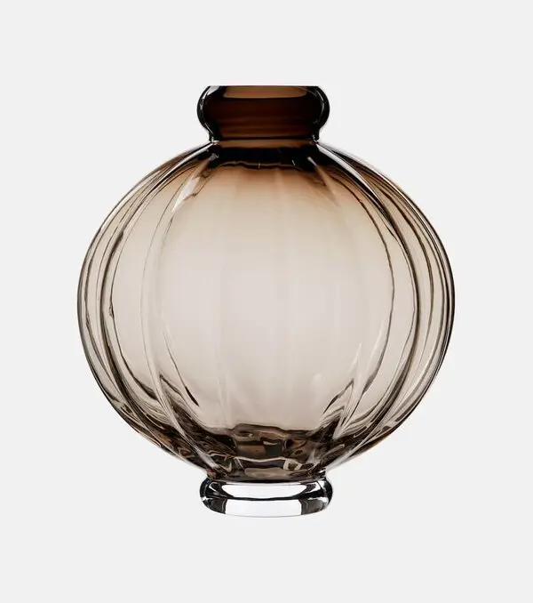 LOUISE ROE Balloon 01 Glass Vase - Brown