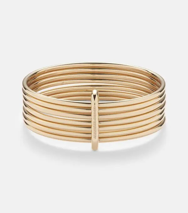 JENNIFER FISHER Set Of 7 Bangles - Gold