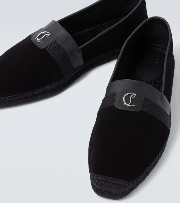 CHRISTIAN LOUBOUTIN Alfarica Espadrilles - Black