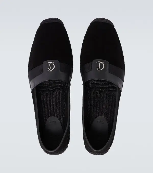 CHRISTIAN LOUBOUTIN Alfarica Espadrilles - Black