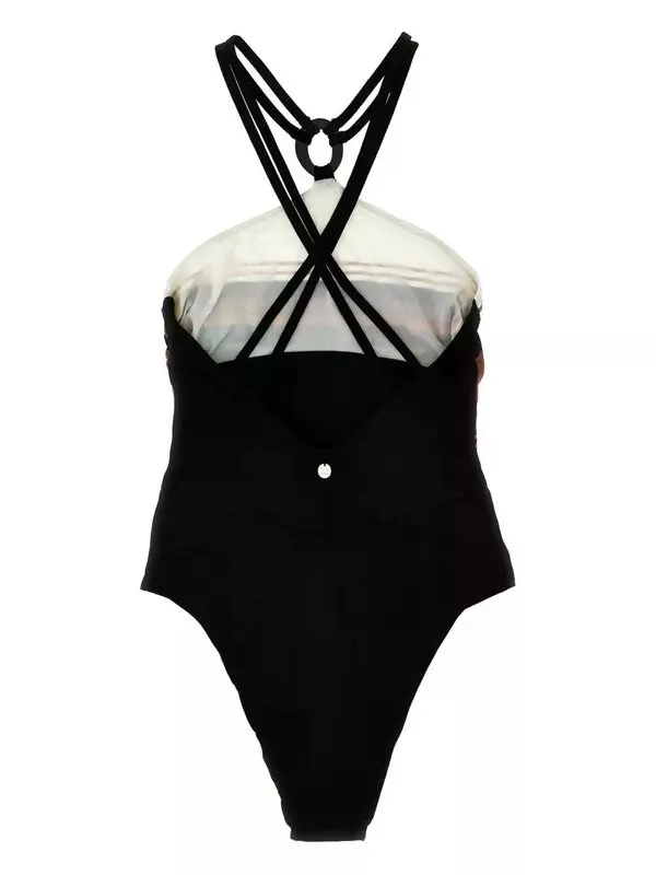 Max Mara Striped One-piece Swimsuit