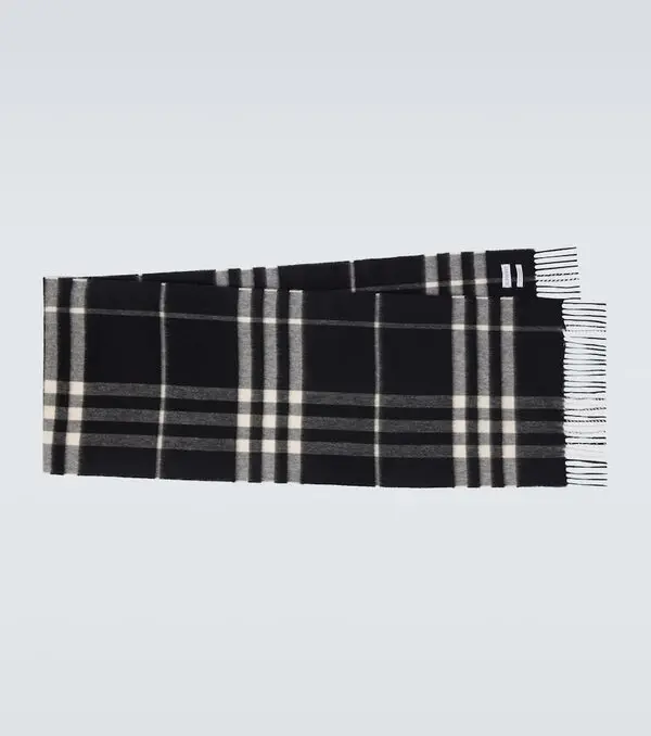 Burberry Check Cashmere Scarf