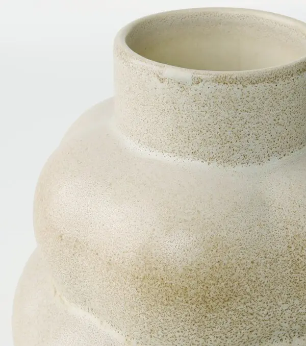 LOUISE ROE Balloon 04 Ceramic Vase - Beige