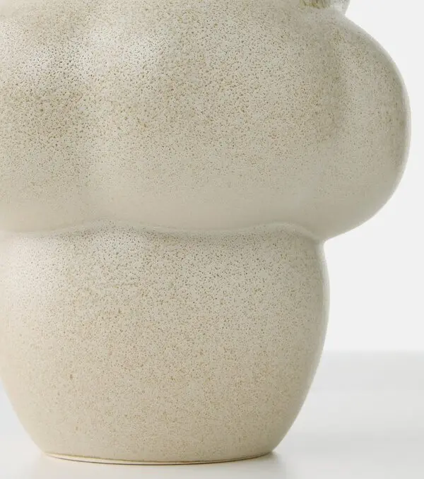 LOUISE ROE Balloon 04 Ceramic Vase - Beige
