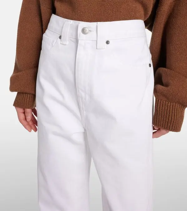 Khaite Bonnie High-rise Straight Jeans