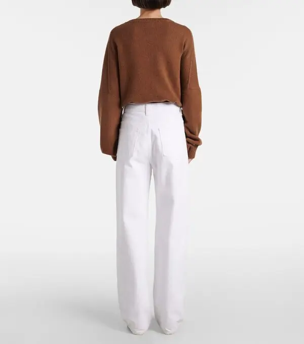 Khaite Bonnie High-rise Straight Jeans
