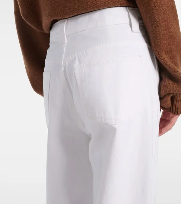 Khaite Bonnie High-rise Straight Jeans