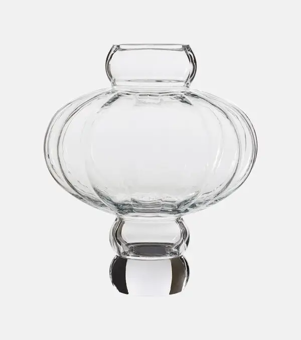 LOUISE ROE Balloon 03 Glass Vase - Transparent