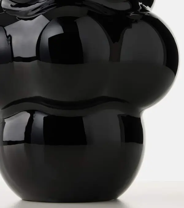 LOUISE ROE Balloon 04 Glass Vase - Black